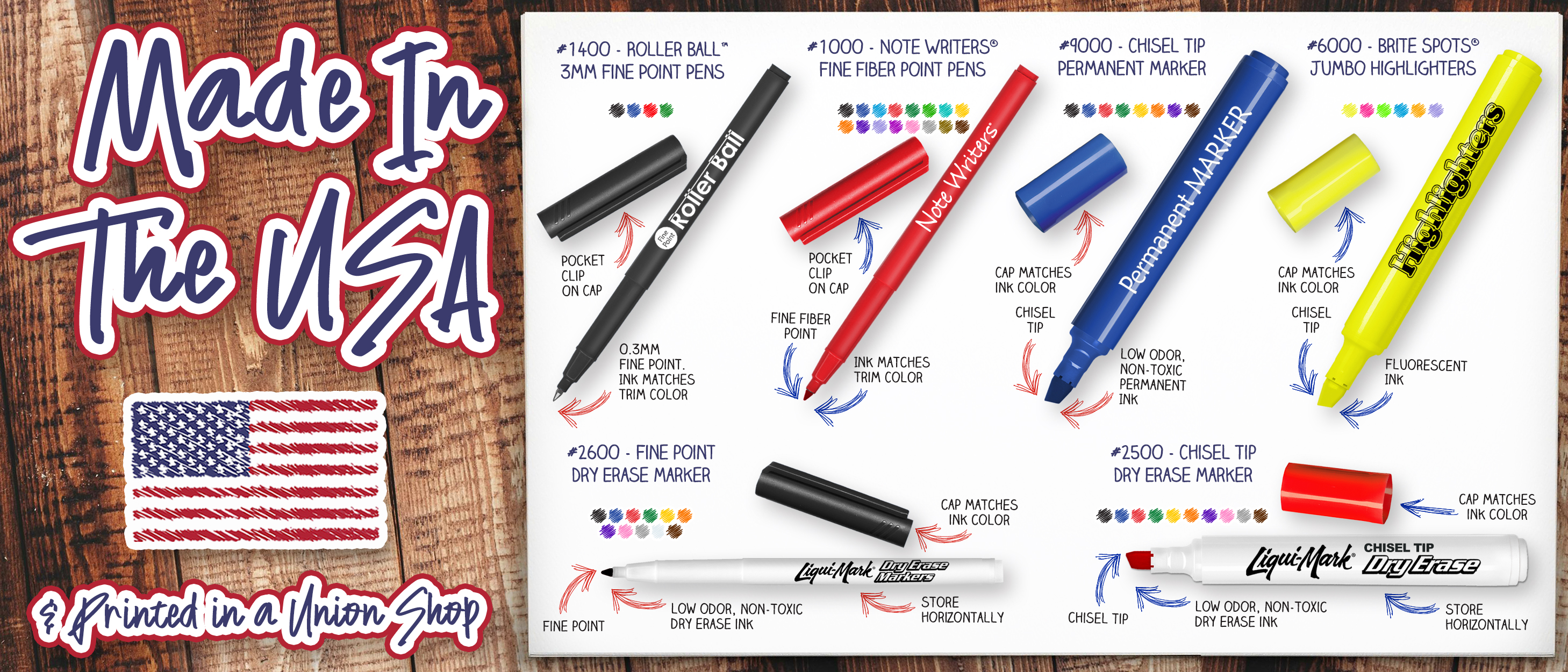 Liqui-Mark Corporation – Manufacturer of Quality Writing Instruments